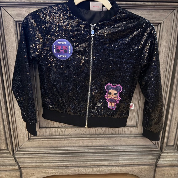 LOL REMIX | Costumes | Lol Sequin Black Kids Jacket Size 6x No Tag ...
